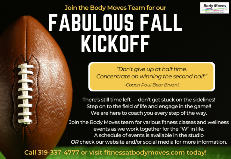 Fabulous Fall Kickoff – Body Moves Fitness and Wellness Studio ...