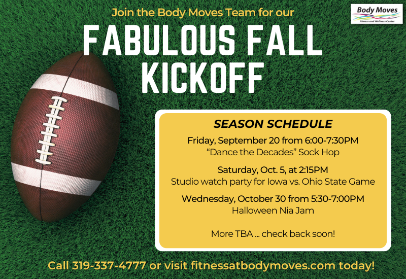 Fabulous Fall Kickoff – Body Moves Fitness and Wellness Studio ...